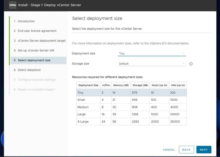 How to Install vCenter Server 8 Appliance - Cloudspress