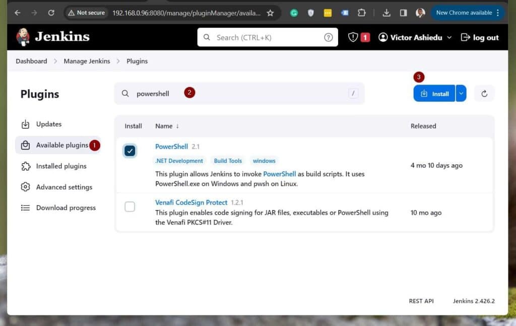 How to Configure Jenkins to Use PowerShell - Cloudspress