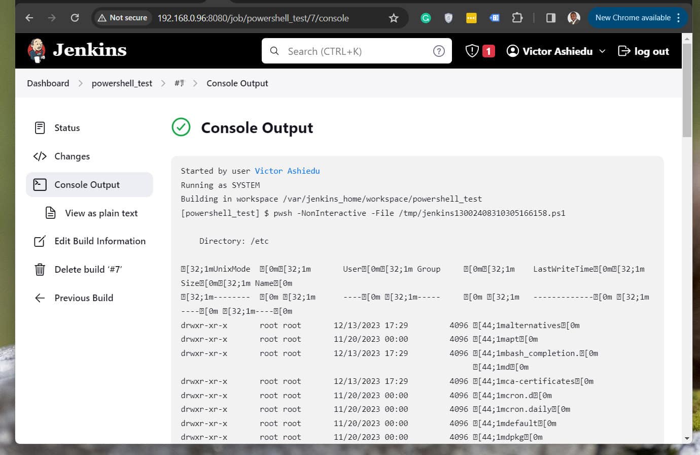 How to Configure Jenkins to Use PowerShell - Cloudspress