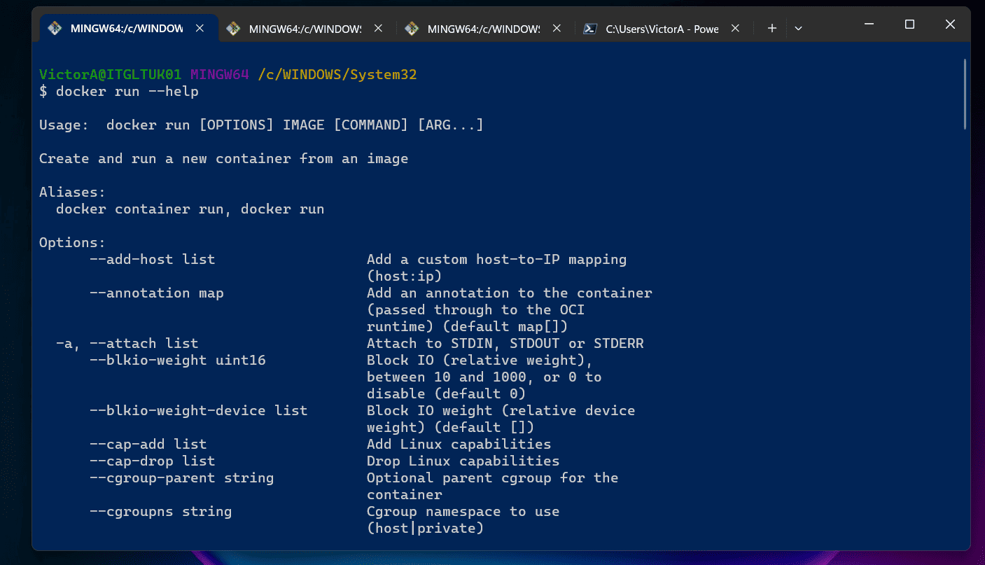 Docker run Command Explained with Examples - Cloudspress
