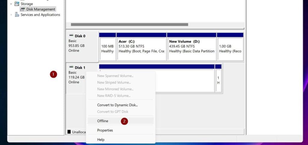 How to Access an External USB Drive from a Hyper-V VM - Cloudspress