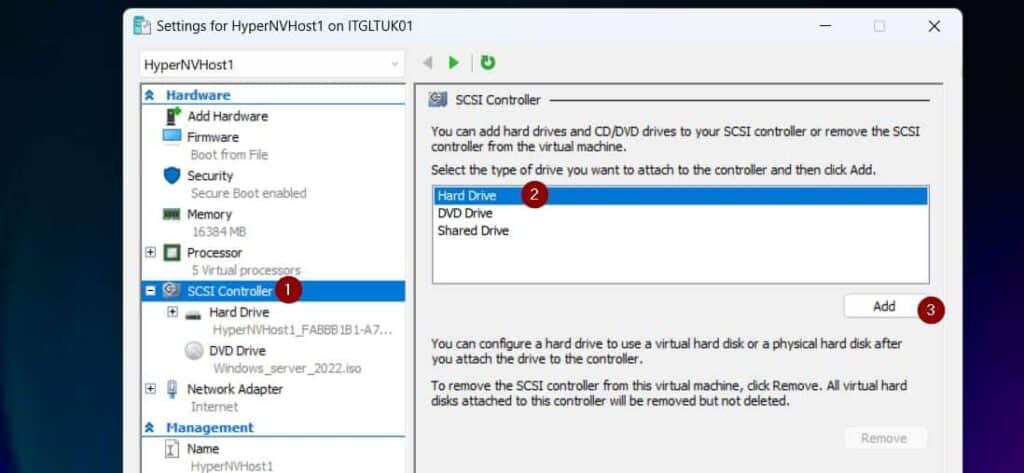 How to Access an External USB Drive from a Hyper-V VM - Cloudspress