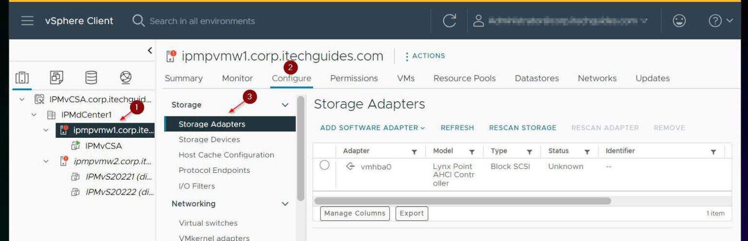 How to Assign an iSCSI Datastore to ESXi Hosts in vCenter - Cloudspress