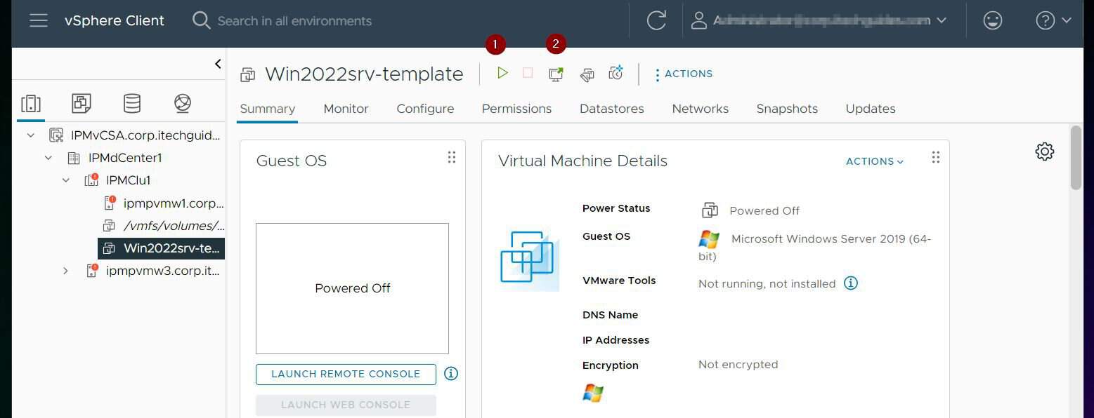 How to Create VM Templates in VMWare vCenter - Cloudspress