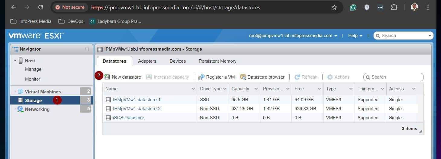 How To Use A Windows Server Nfs Share As A Vmware Esxi Datastore