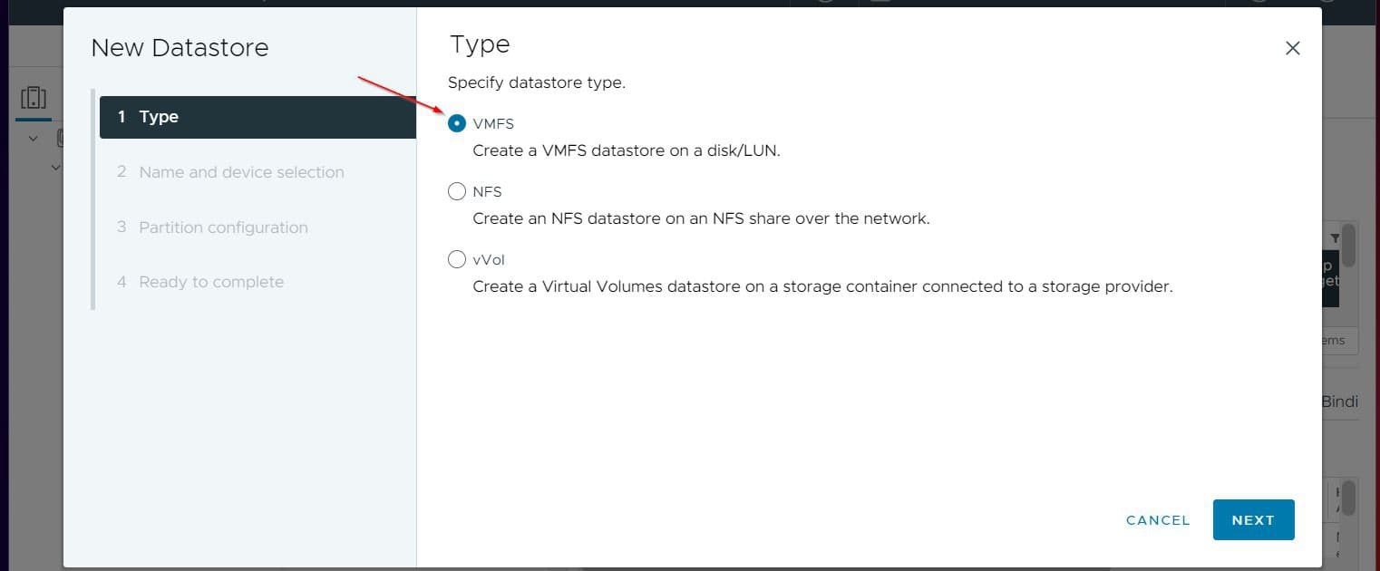 How to Assign an iSCSI Datastore to ESXi Hosts in vCenter - Cloudspress
