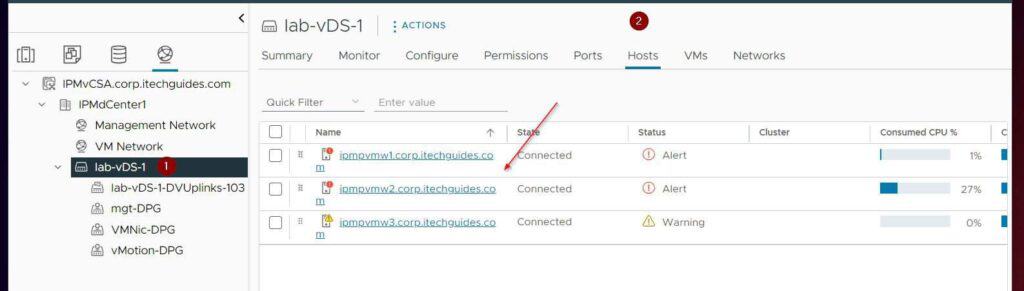 How to Create and Configure Virtual Distributed Switch in vCenter - Cloudspress