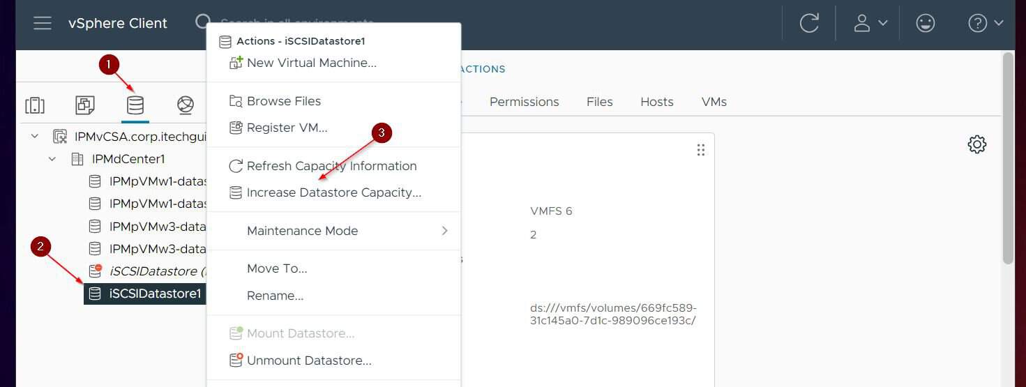 How to Extend a Datastore in vCenter - Cloudspress