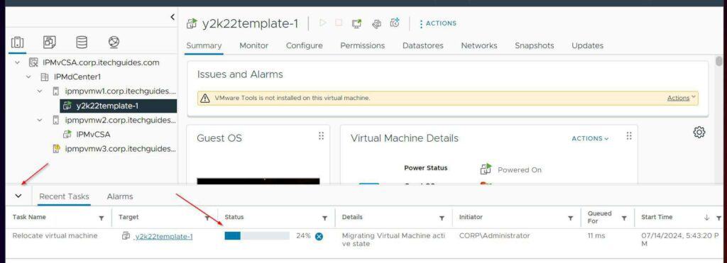 How to Move VMs in vCenter with Web Client or PowerShell - Cloudspress