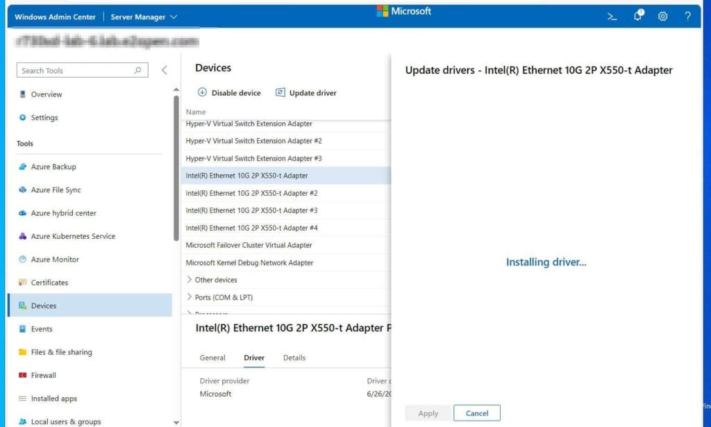 How to Manage Hyper-V Server Core with Windows Admin Center - Cloudspress
