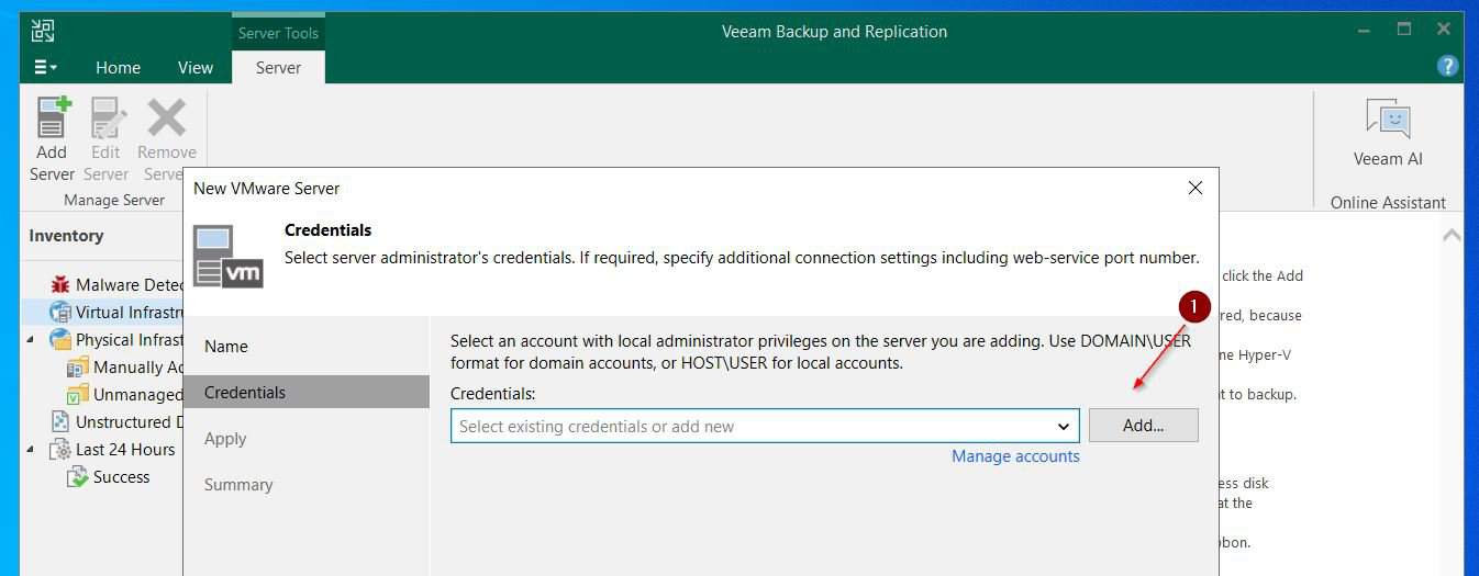 How to Migrate VMware to Hyper-V (10a): Deploy Veeam - Cloudspress