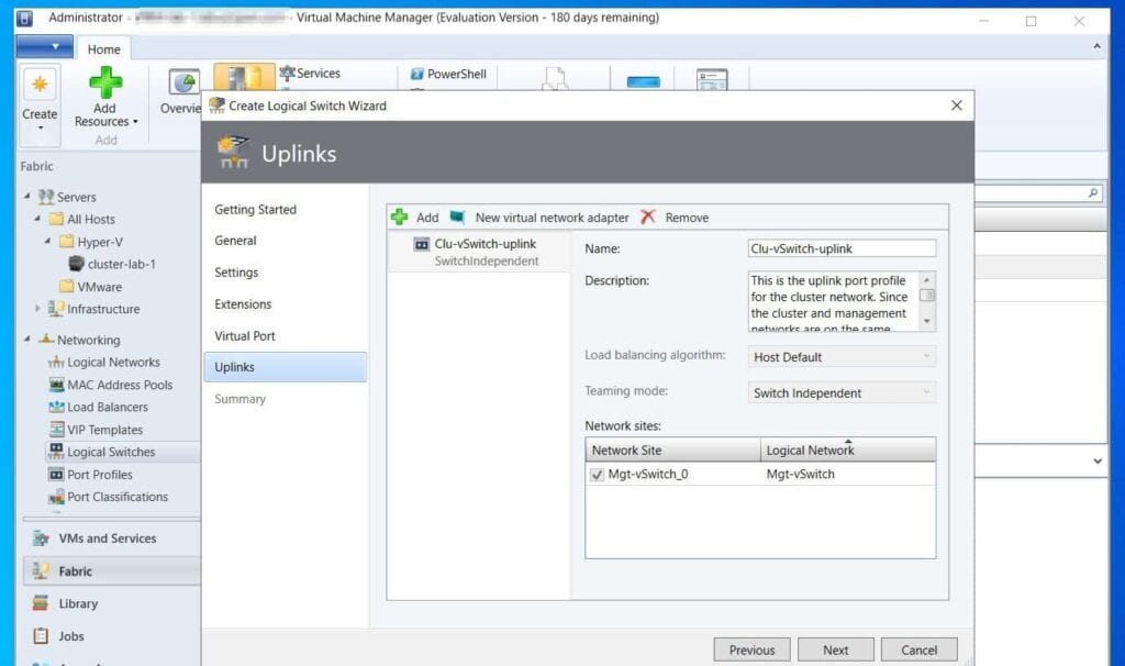 How To Migrate Vmware To Hyper V 8 Setup Vmm Networking Cloudspress