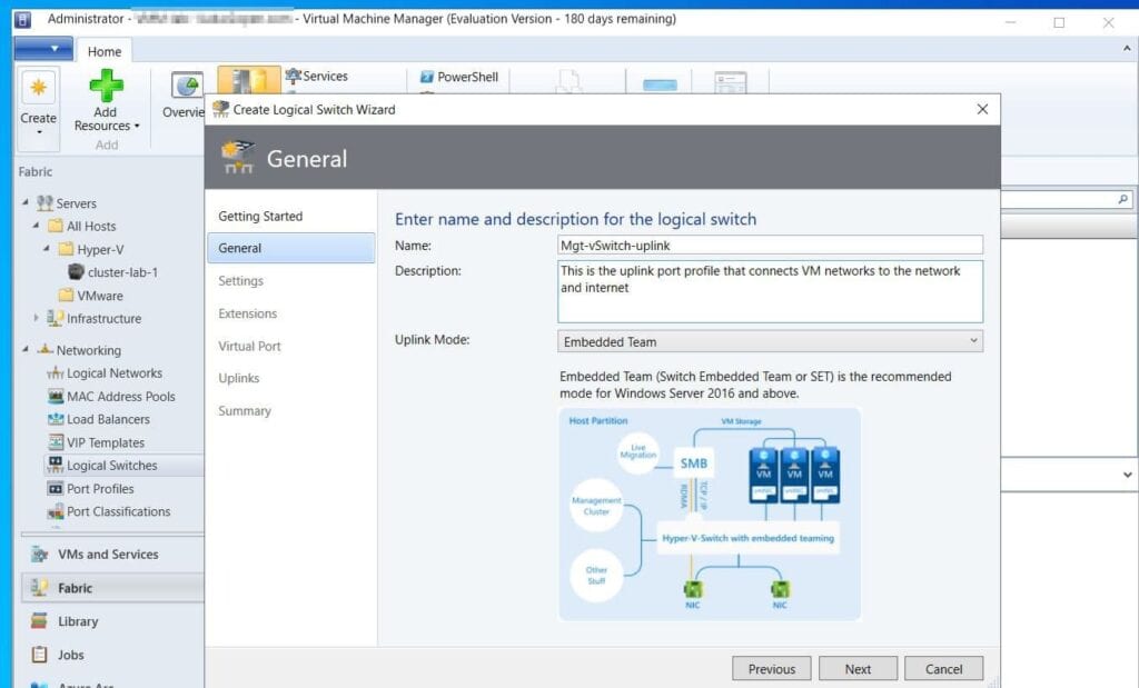 How to Migrate VMware to Hyper-V (8): Setup VMM Networking - Cloudspress