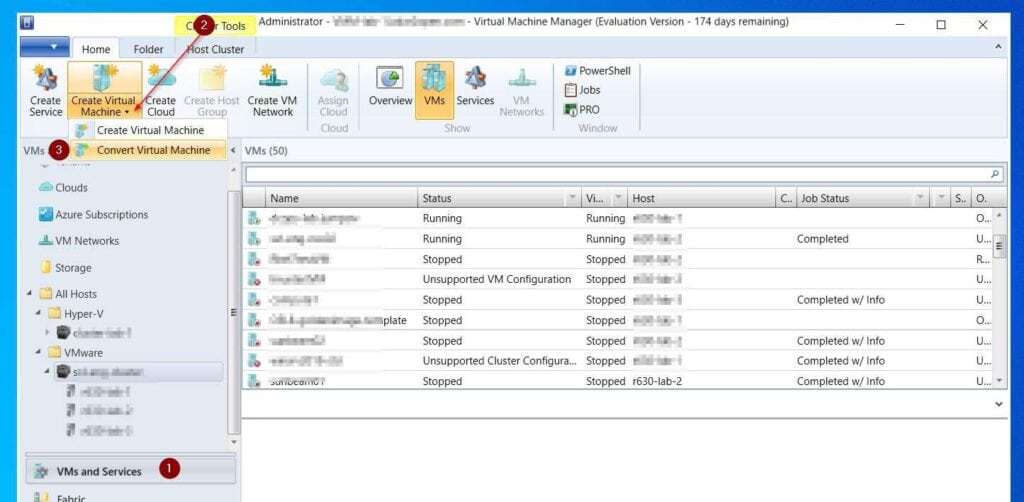 How to Migrate VMware to Hyper-V (9b): Migrate VMs with VMM - Cloudspress