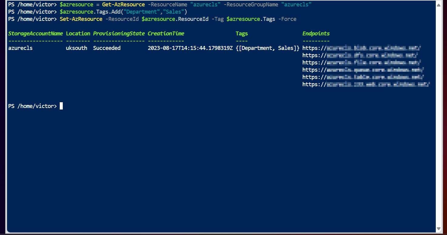 How to Append a Tag to an Azure Resource with PowerShell - Cloudspress