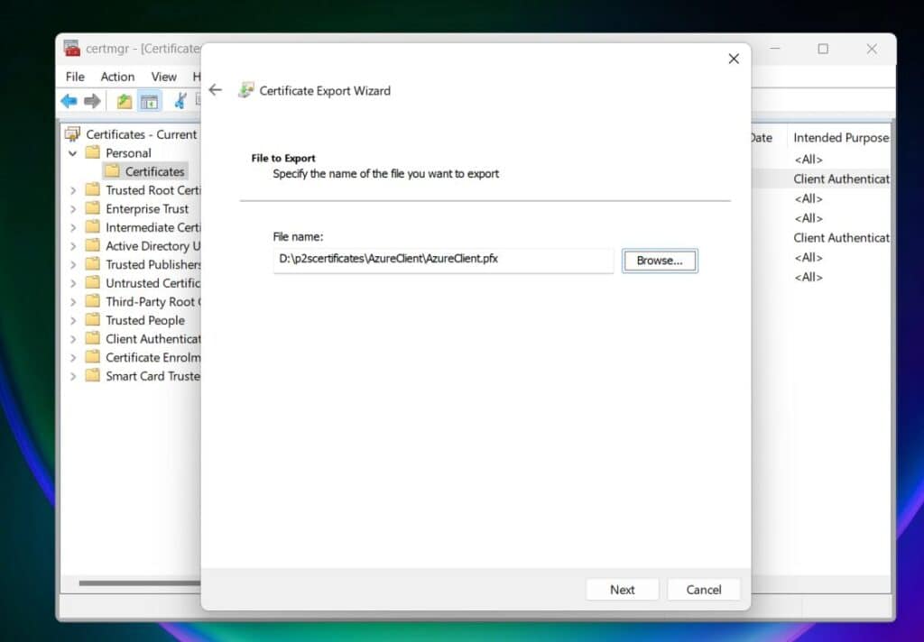 How to Configure Point-to-site VPN to an Azure VNet - Cloudspress