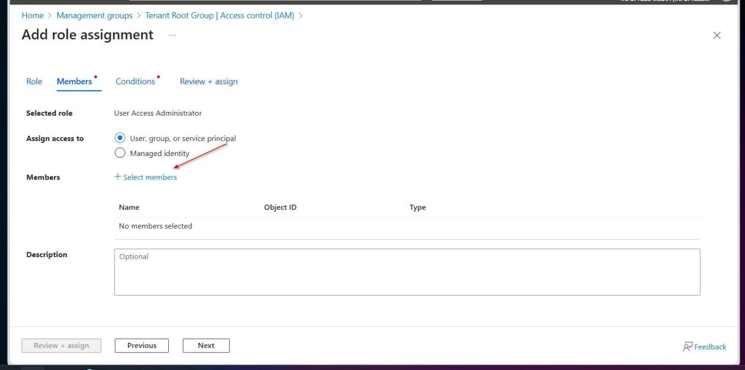 How to Grant Access to an Azure Root Management Group - Cloudspress