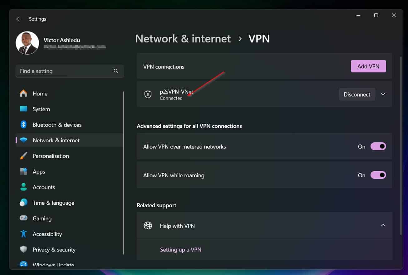 How to Configure Point-to-site VPN to an Azure VNet - Cloudspress
