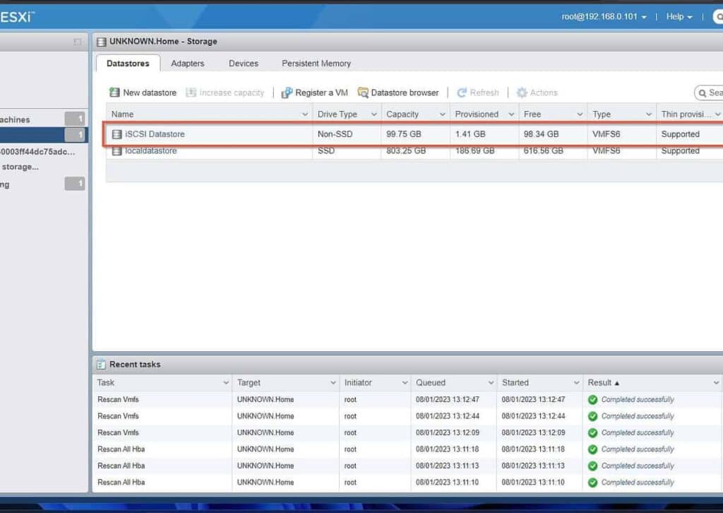 Configure Vmware Esxi Servers To Share An Iscsi Storage Cloudspress