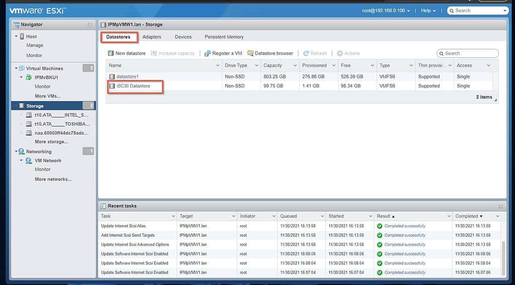 Configure Vmware Esxi Servers To Share An Iscsi Storage Cloudspress