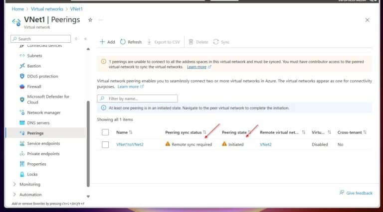 How To Set Up Azure Vnet To Vnet Peering With Powershell Cloudspress