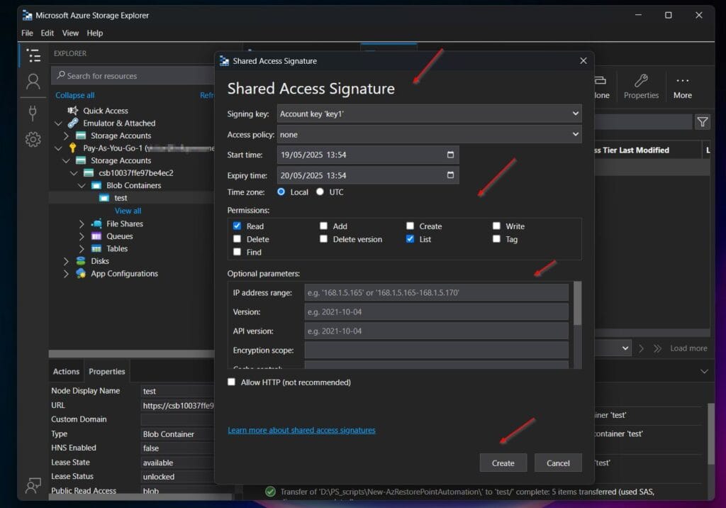 How to Grant Access to a Blob Storage with Storage Explorer - Cloudspress